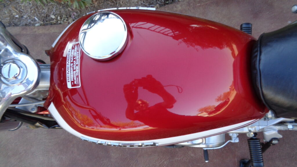 1970 Honda SL175 K0 Candy Ruby Red