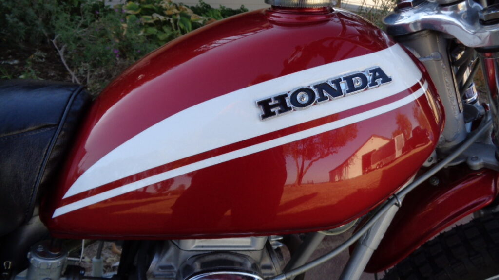 1970 Honda SL175 K0 Candy Ruby Red